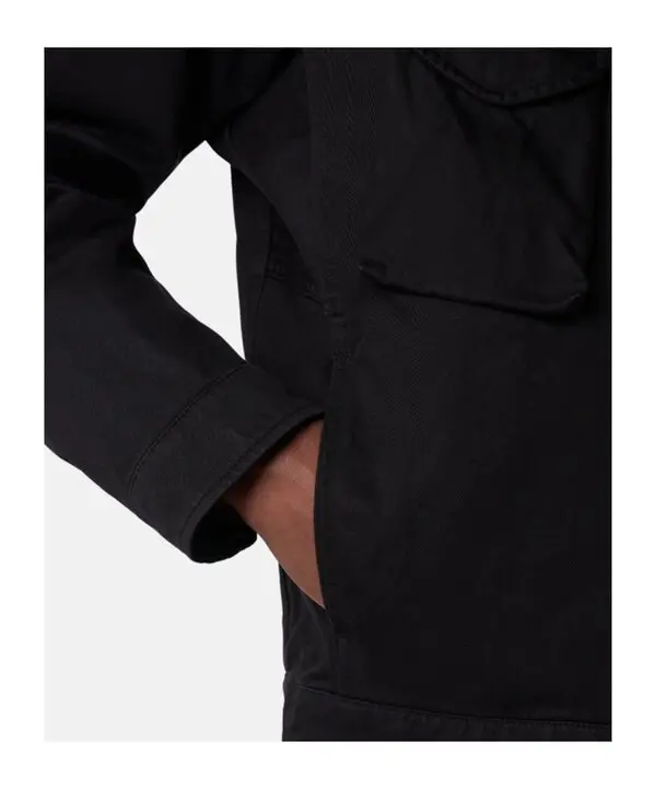 Stone Island Coach Jacket With Anti-drop Finish