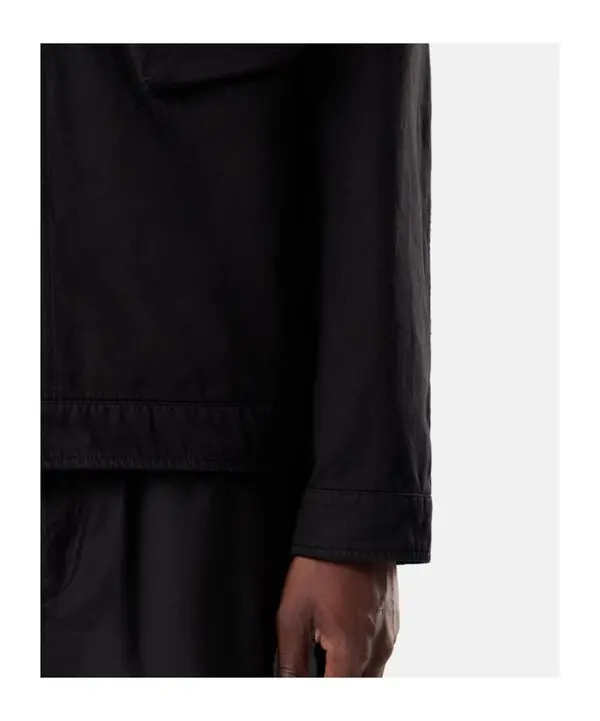 Stone Island Coach Jacket With Anti-drop Finish