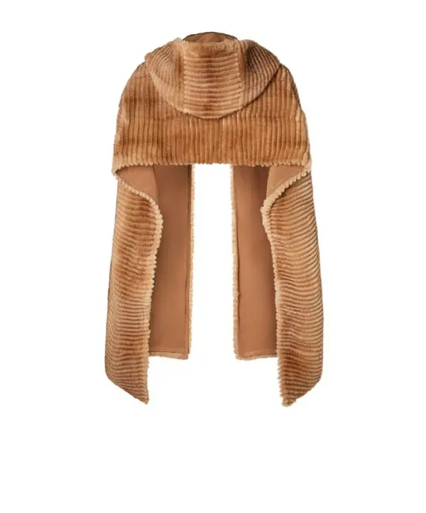 Fendi Mink Travel Scarf
