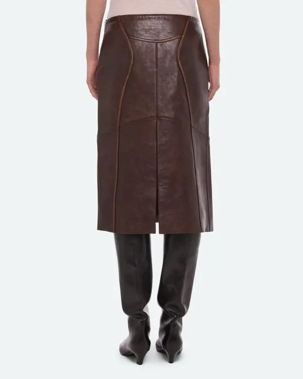 Helmut Lang Solid-color Skirt