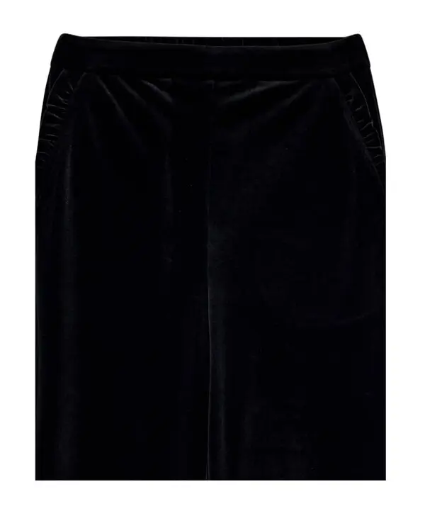 Emporio Armani Elastic Loose-fitting Long Straight Leg Solid Color Casual Pants