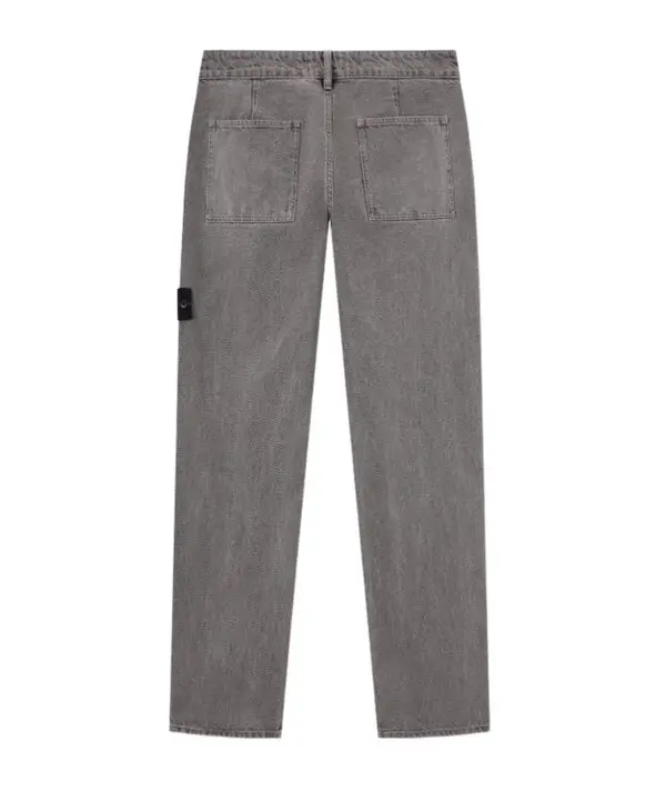 Stone Island Regular Straight-fit Chino Trousers With Pockets