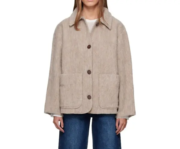 BASERANGE Collared Jacket