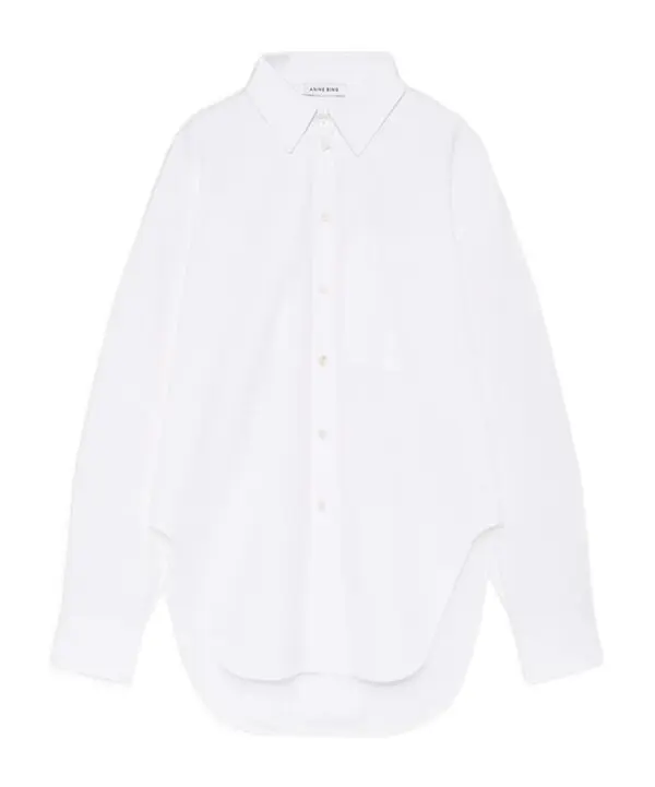 ANINE BING Scott Shirt - White