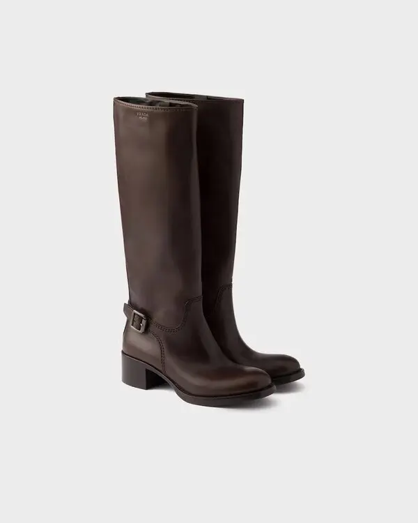 Prada Leather Boots