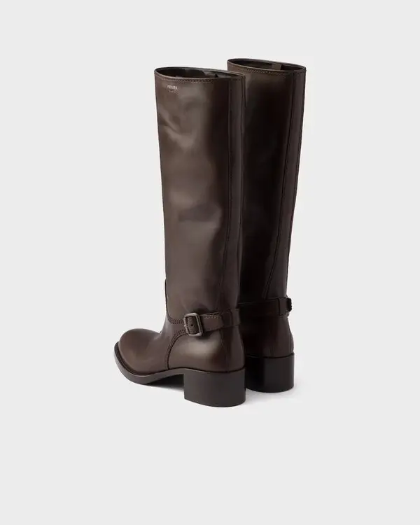 Prada Leather Boots
