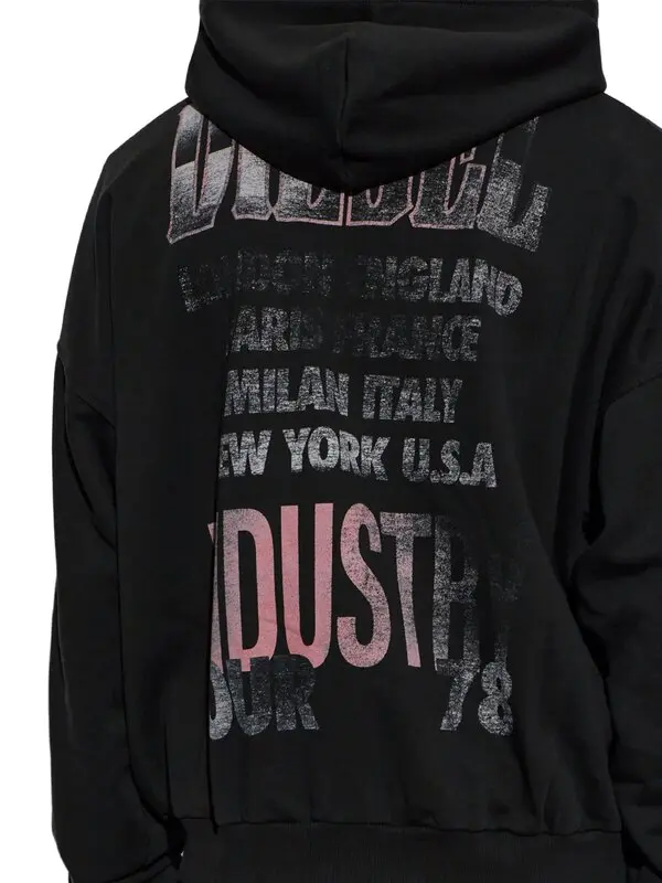 DIESEL® Will Zip Printed Hoodie