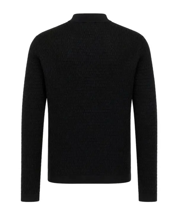 Emporio Armani Long-sleeved Knitted Cardigan