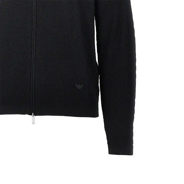 Emporio Armani Long-sleeved Knitted Cardigan
