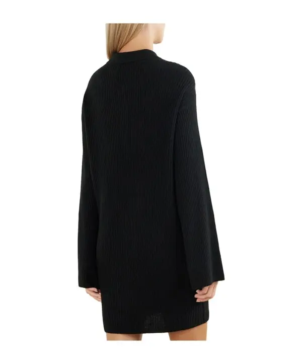 Le Kasha Ribbed Cashmere Mini Dress