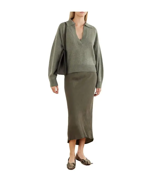 Le Kasha Cropped Cashmere Sweater