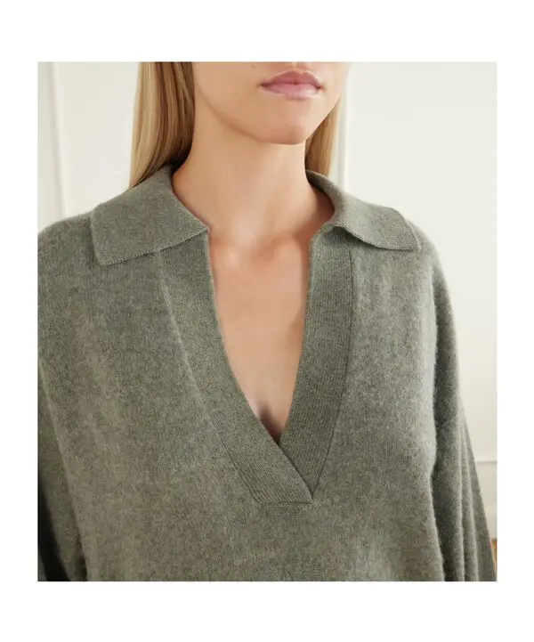 Le Kasha Cropped Cashmere Sweater