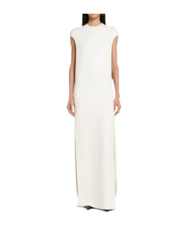 TOM FORD Sleeveless Crewneck Long Dress