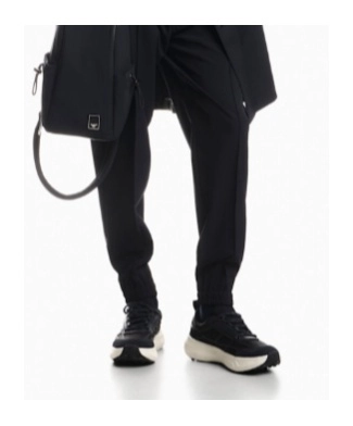 Emporio Armani Mesh And Suede Detail Lace-up Sneakers