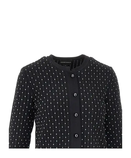 Emporio Armani Long-sleeved Button-down Cardigan