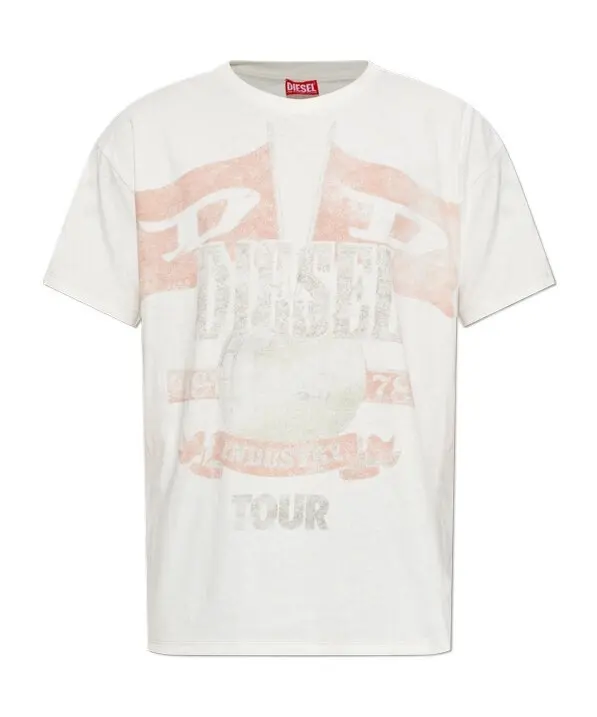 DIESEL® Crew-neck T-shirt - White