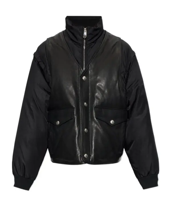 Versace Long-sleeved Down Jacket
