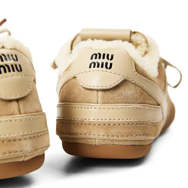 Miu Miu Suede Casual Sneakers
