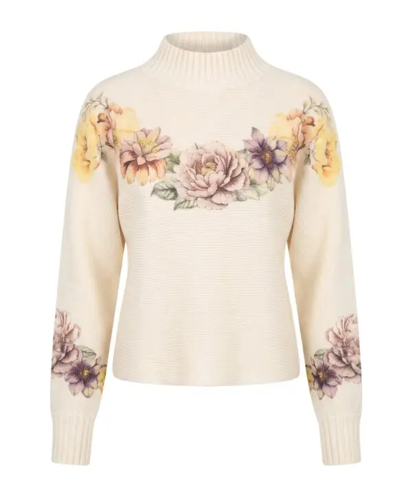 TWINSET High-neck Knit Sweater