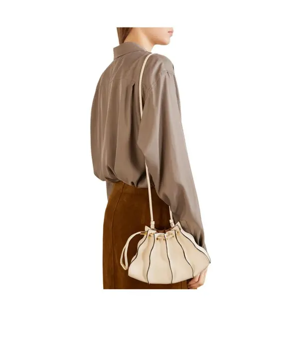 Ulla Johnson Adria Small Leather Shoulder Bag