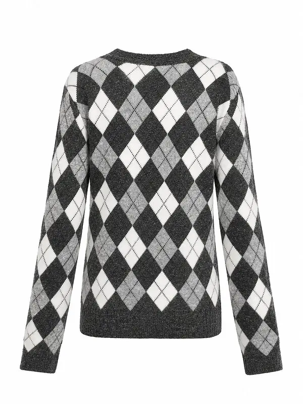 P.a.r.o.s.h Argyle Long-sleeve Sweater