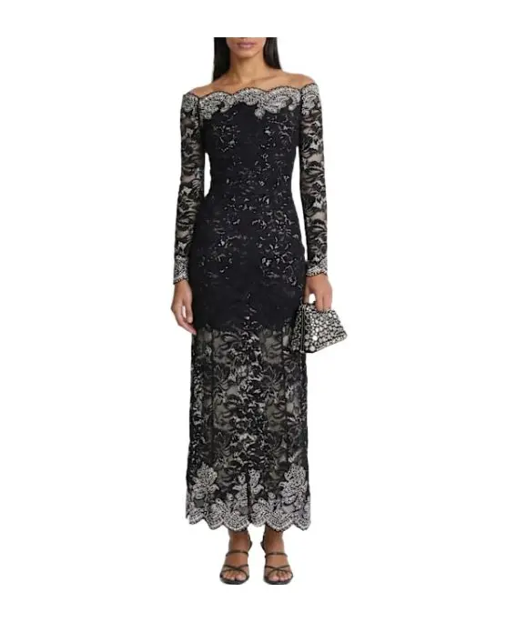 Rabanne Longsleeve Lace Dress