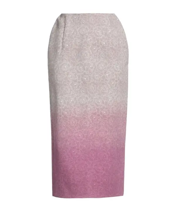 MAISON MARGIELA Multicolor Woven Pencil Skirt