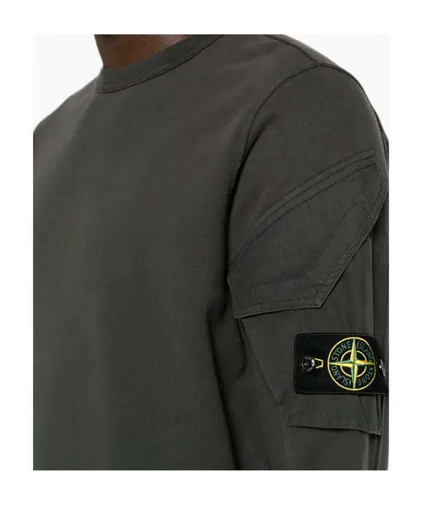 Stone Island Crew-neck Sweatshirt - Gray
