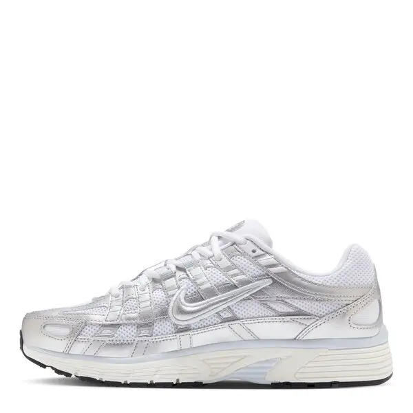 Nike P-6000 "silver Metallic" Lace Up Sneakers - No