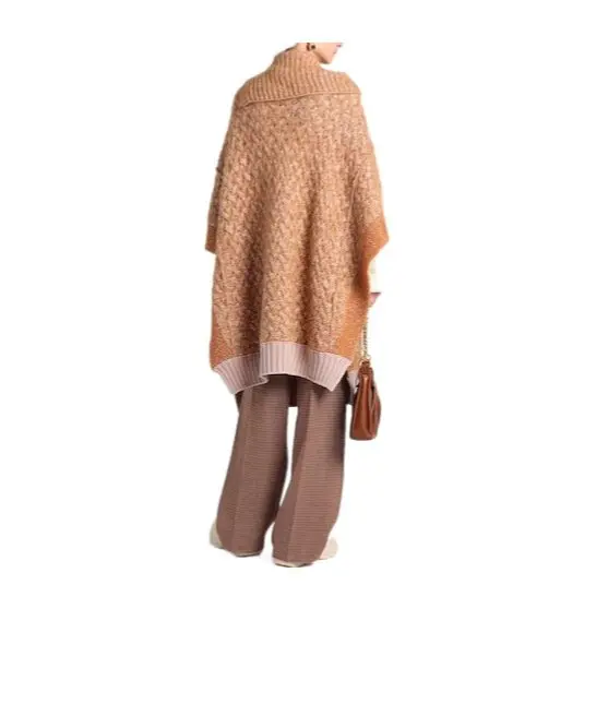 Chloé Multicolor Knit Shawl