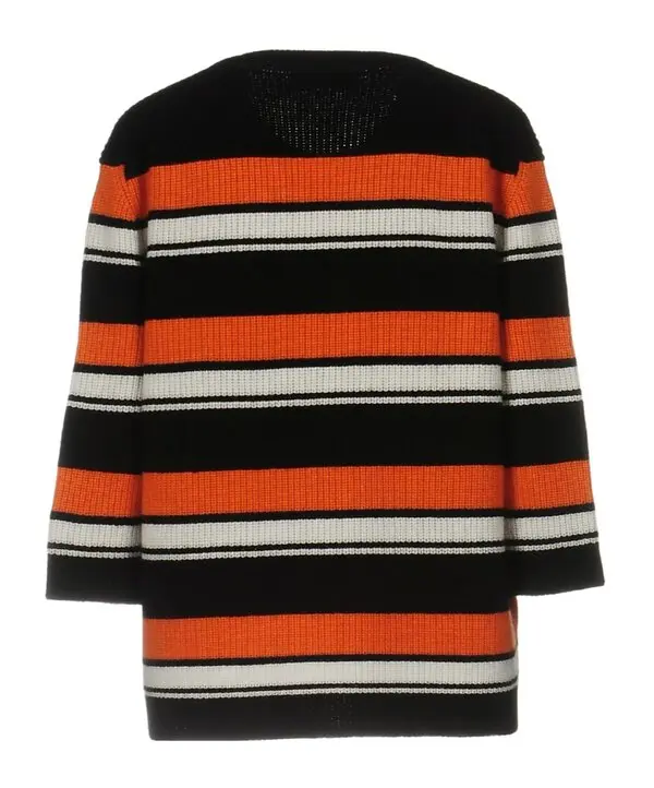 Dolce & Gabbana Striped Short-sleeve Knit Top