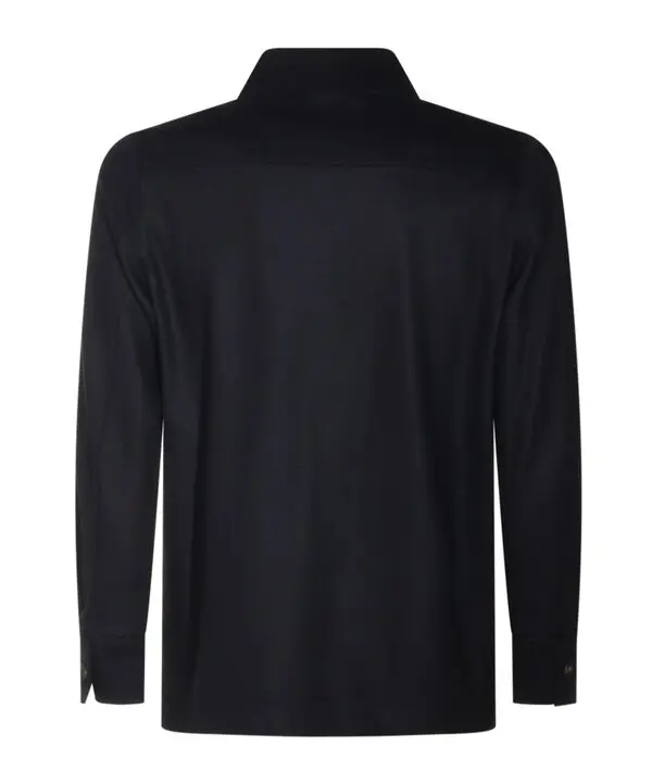 Eleventy Utility Pocket Shirt