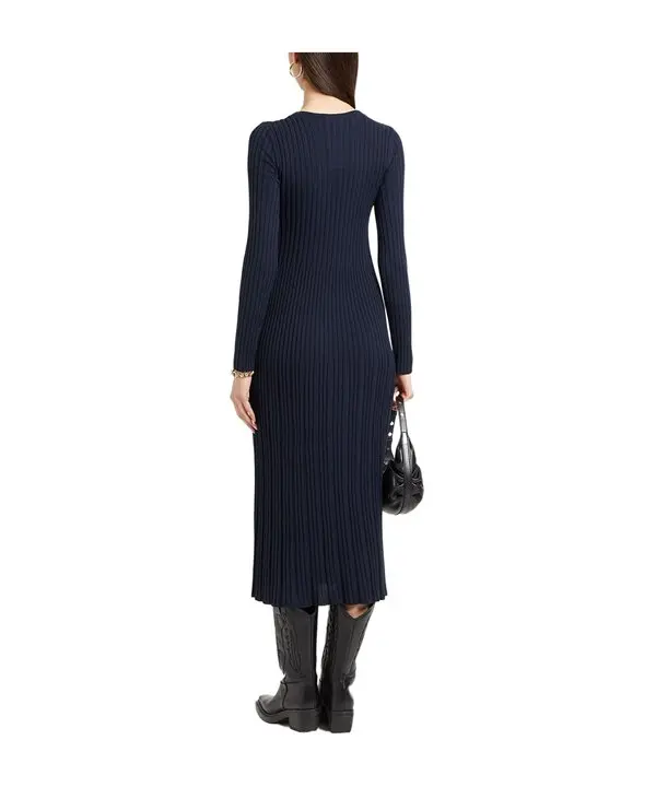 Max Mara Minimalist Longsleeve Knit Dress
