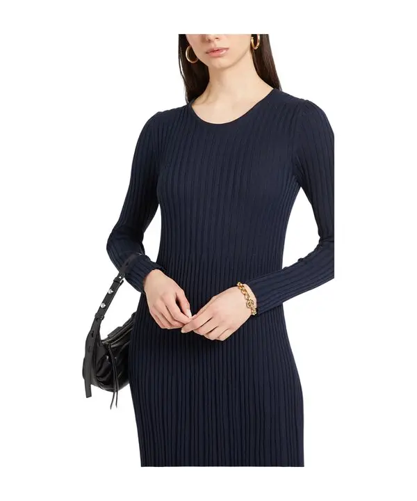 Max Mara Minimalist Longsleeve Knit Dress