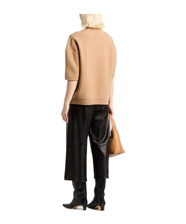 Max Mara Tiedye Shortsleeve Knit Sweater