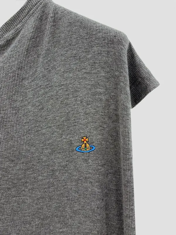 VIVIENNE WESTWOOD Asymmetrical T-shirt - Gray