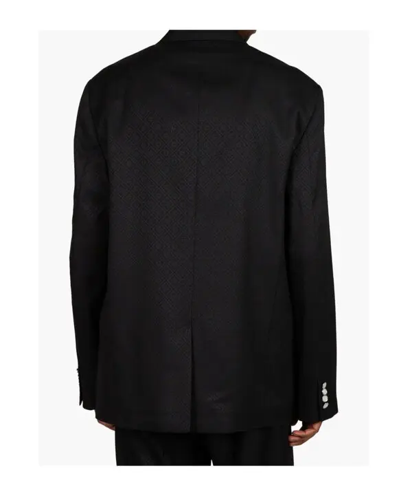 Casablanca Geometric-jacquard Single-breasted Blazer