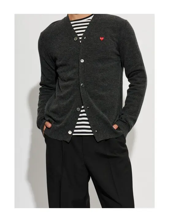 Play Comme Des Garcon Long-sleeve Cardigan