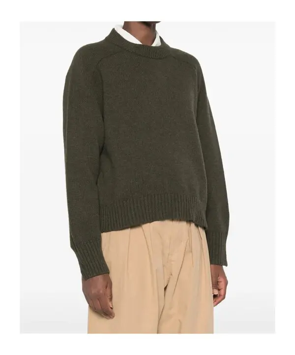 Soeur Ribbed-trim Raglan-sleeve Sweater
