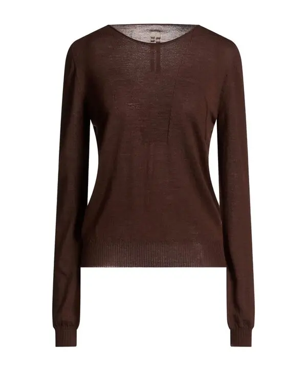 Rick Owens Solidcolor Lightweight Knit Sweater