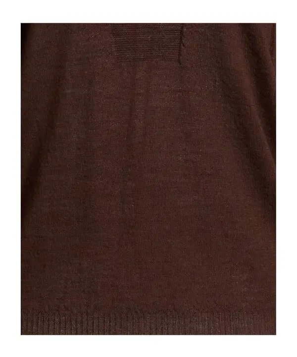 Rick Owens Solidcolor Lightweight Knit Sweater