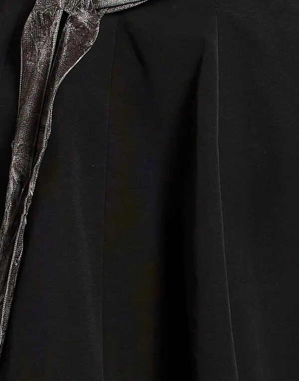 MAISON MARGIELA Solidcolor Lapel Shirt Dress