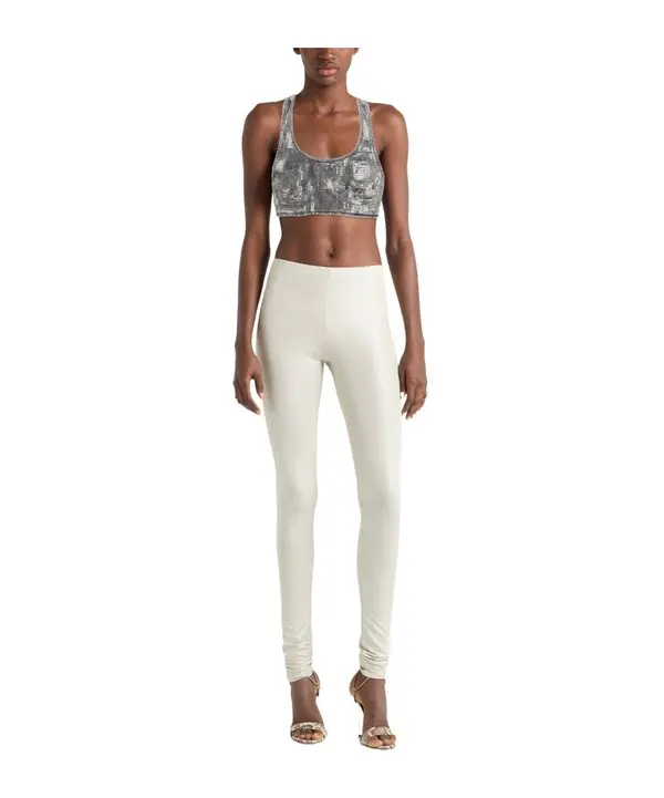 DIESEL® Cropped Sleeveless Denim Top