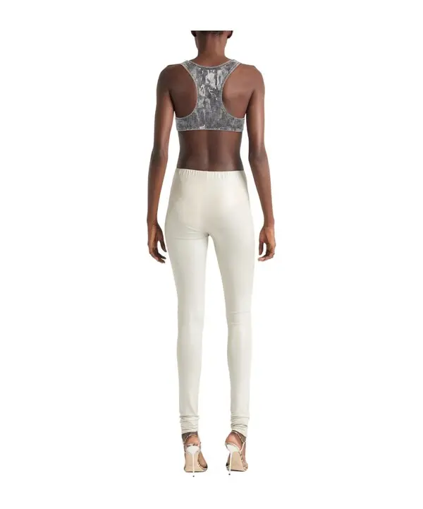 DIESEL® Cropped Sleeveless Denim Top