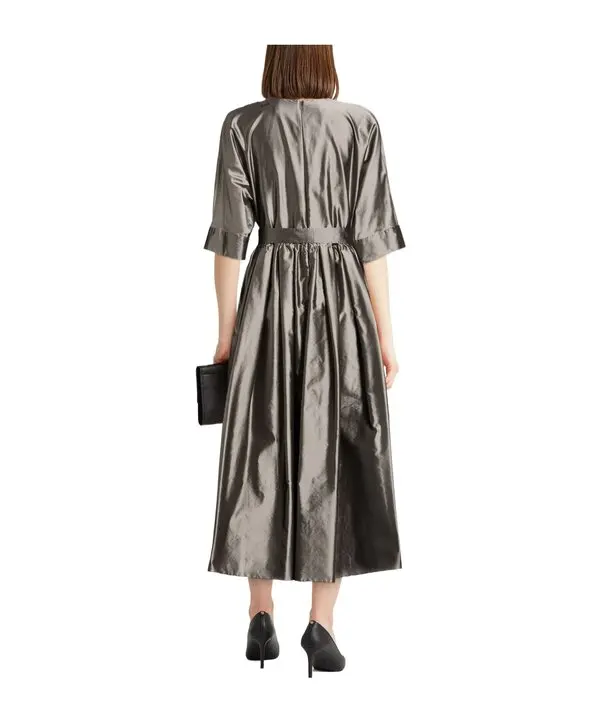 Max Mara Minimalist Satin Dress