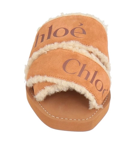 Chloé Twotone Suede Sandals