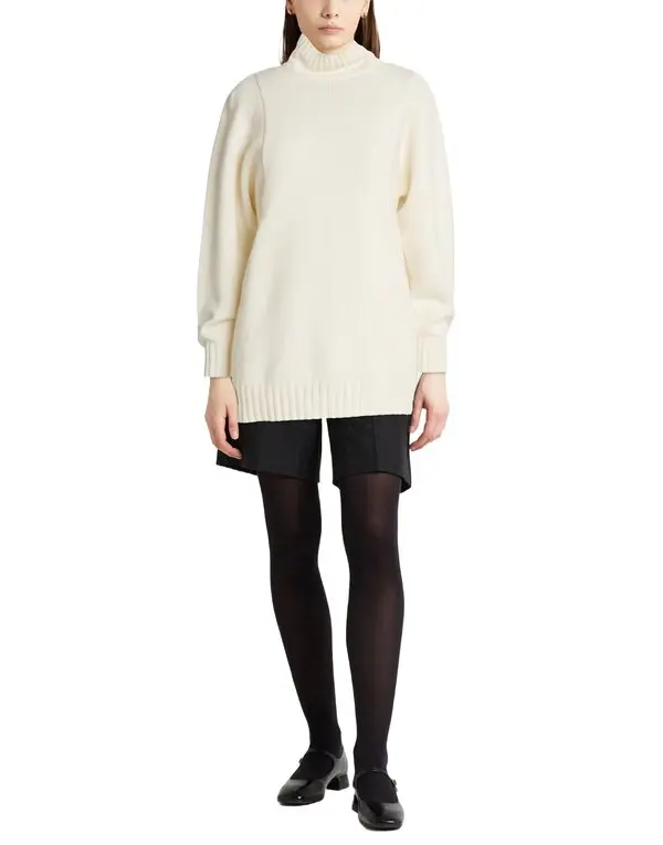 Max Mara Solidcolor Cashmere Turtleneck Sweater