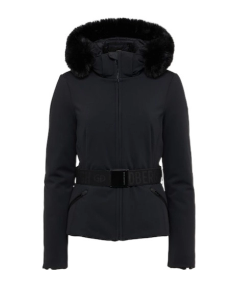 Goldbergh Hida Faux Fur Trim Down Ski Suit