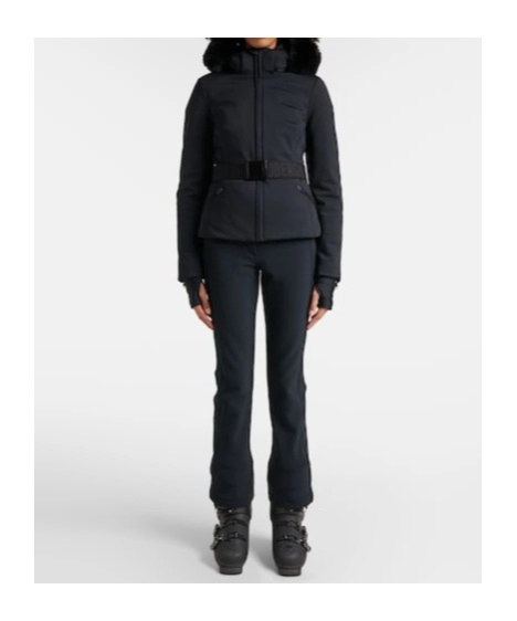 Goldbergh Hida Faux Fur Trim Down Ski Suit