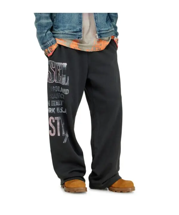 DIESEL® Sweatpants With Concert Graphics